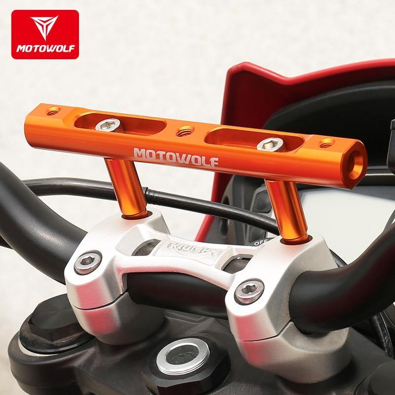 MOTOWOLF Universal 5 Colors Motorcycle Handlebar Modified New ...