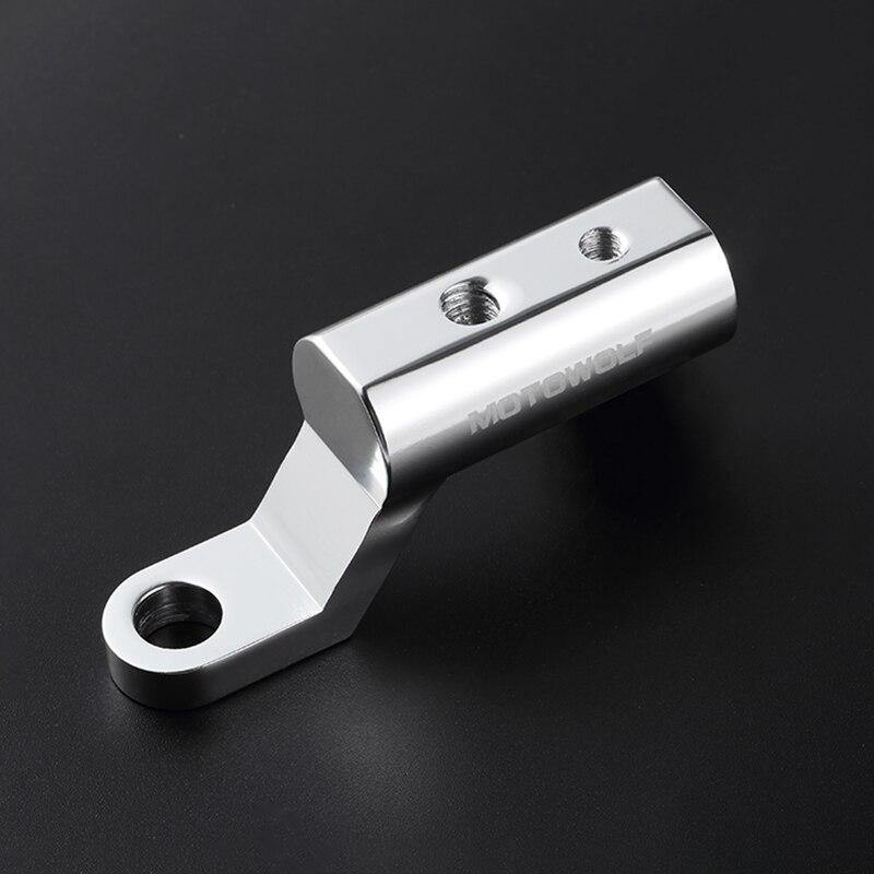 Motowolf Motorcycle Rearview Mirror Extension Lever Bracket Adapter ...